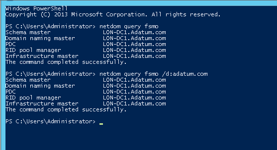 FSMO role ( First of three blog series) – AN IT DIARY of AI, Windows ...