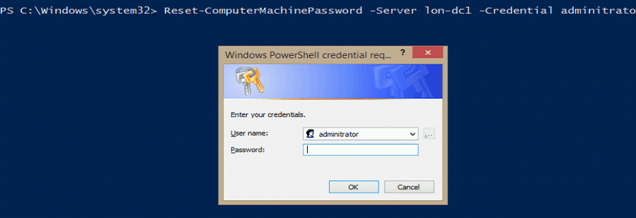 Troubleshooting “The trust relation between this workstation and ...